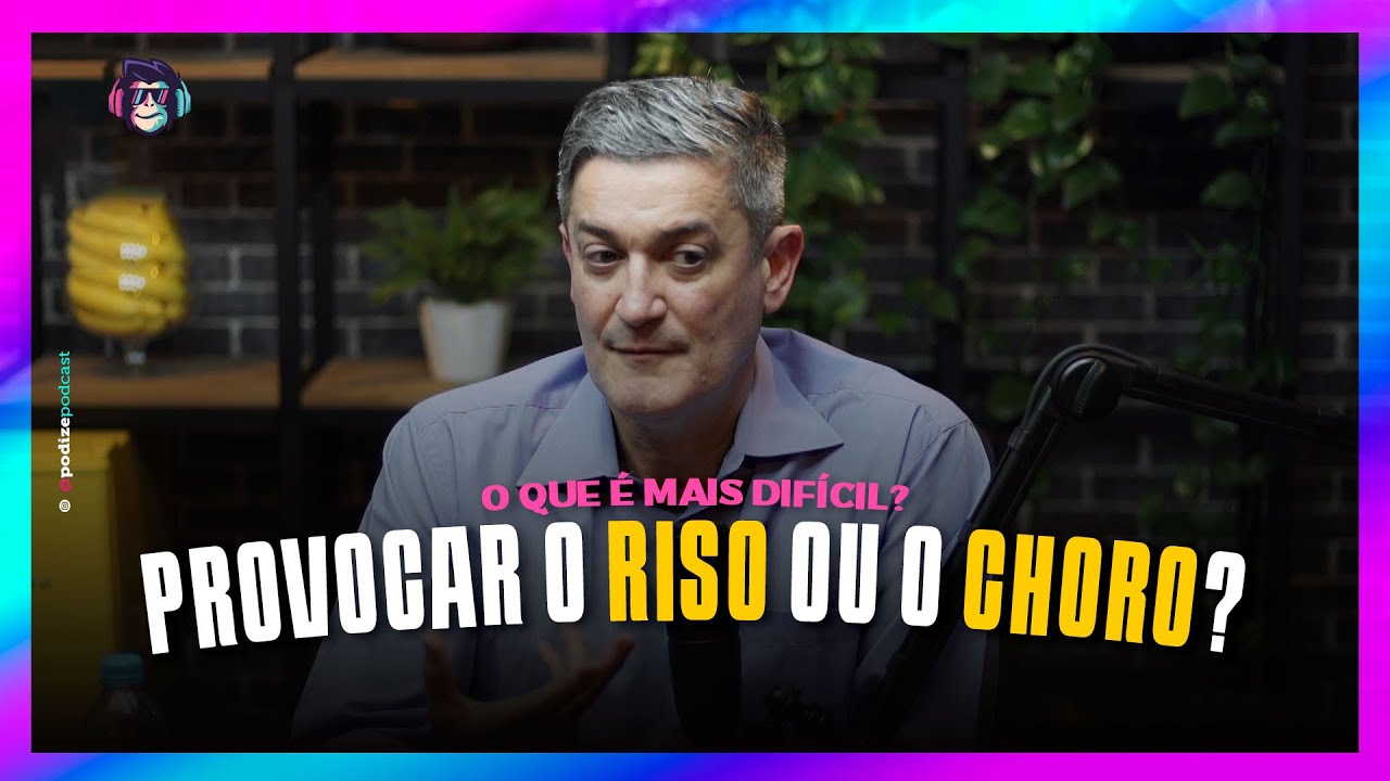 É mais FÁCIL fazer RIR ou CHORAR? - YouTube