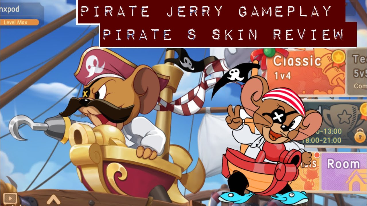 Tom and Jerry Chase Pirate S Skin Gameplay - YouTube