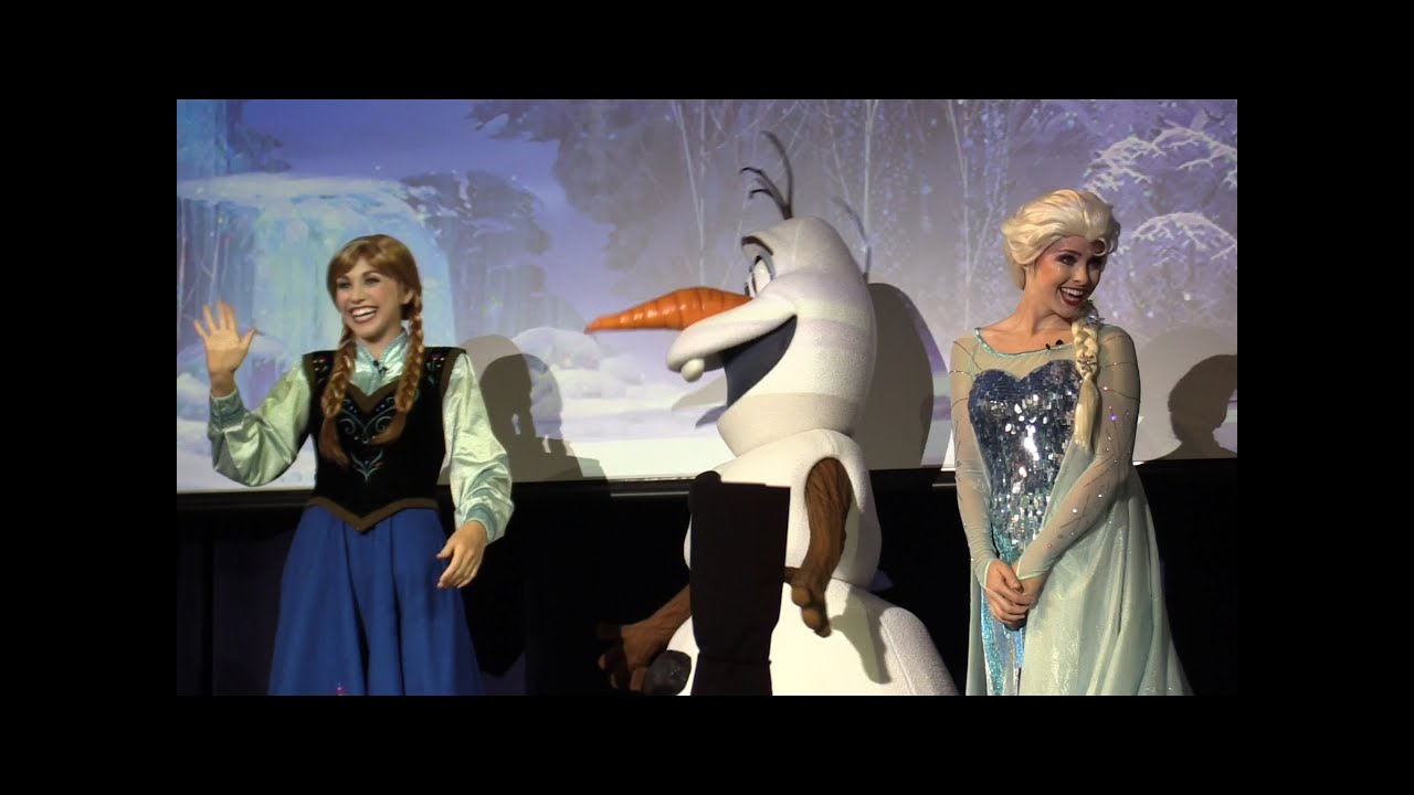 Frozen Freezing the Night Away presentation for Disney Cruise Line at ...