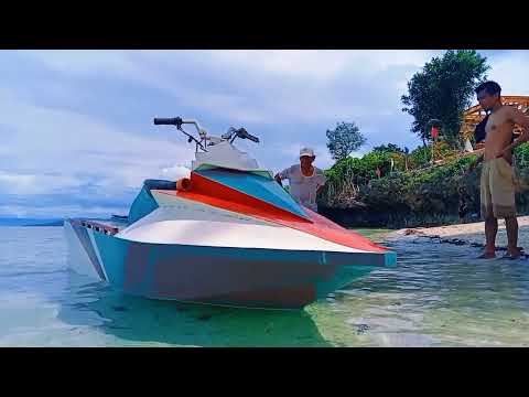 DIY Jet Ski from Prk. Upper Cantaw-ang Barangay Esperanza, Poro, Camotes, Cebu.