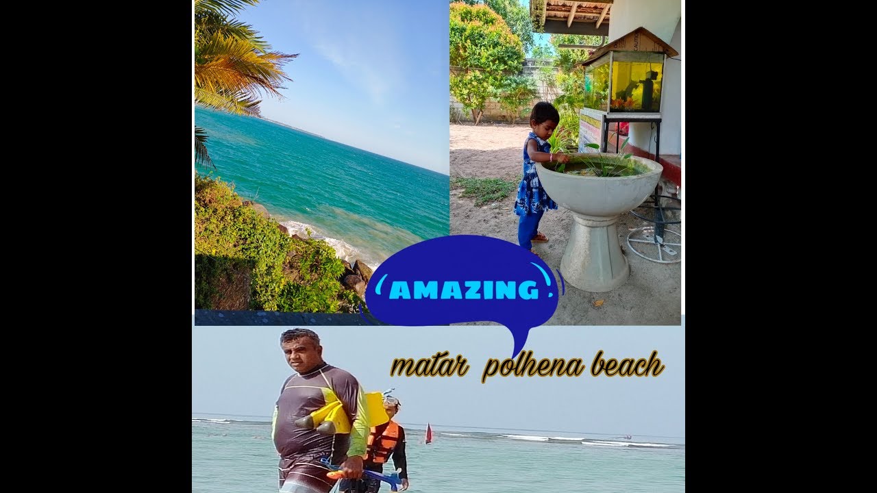 SRILANKA POLHENA BEACH VISITING | SRI LANKA TOURIST PLACE MATAR POLHENA ...