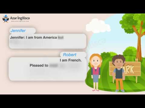 İngilis Dilində Tanışlıq Dialoqları