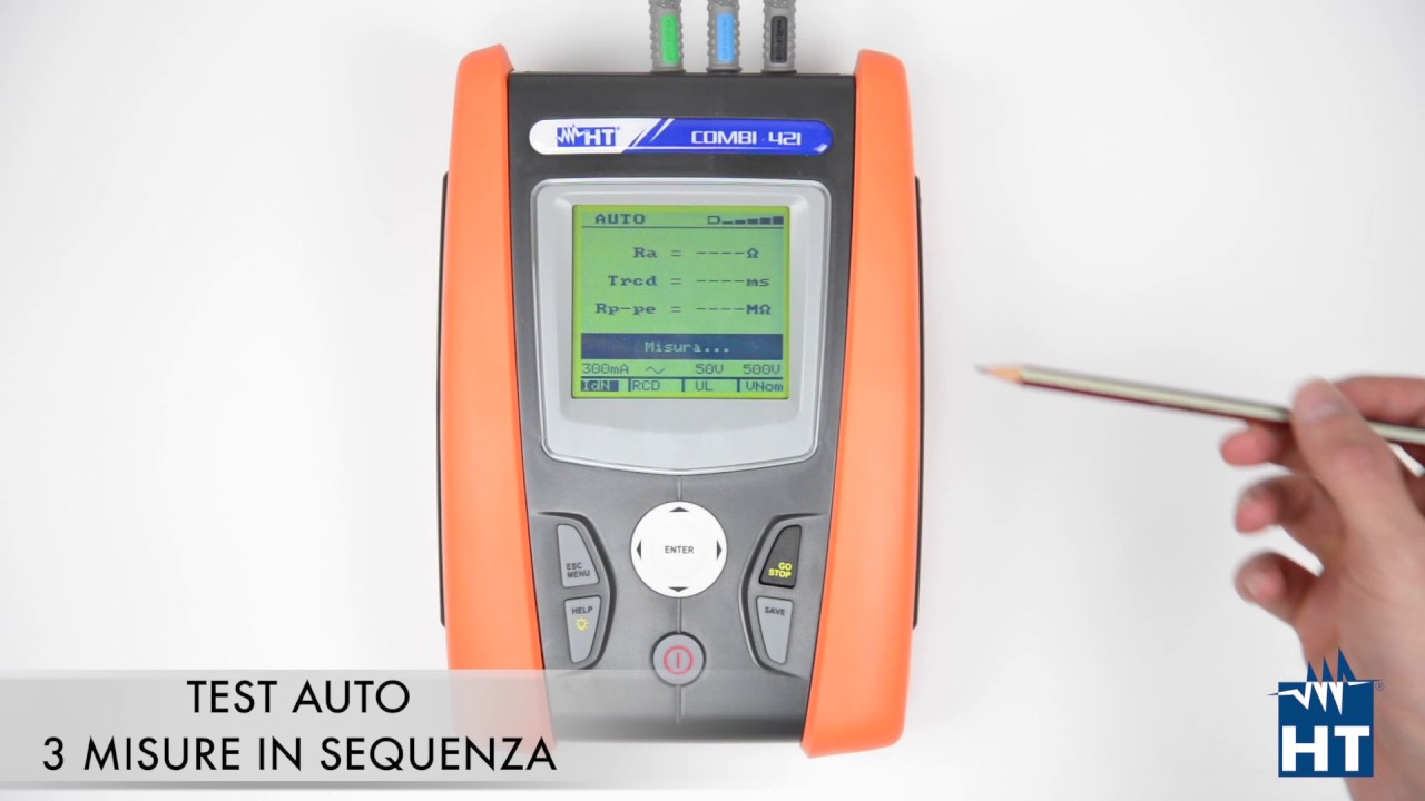 Prove in automatico COMBI421. HT Instruments - YouTube