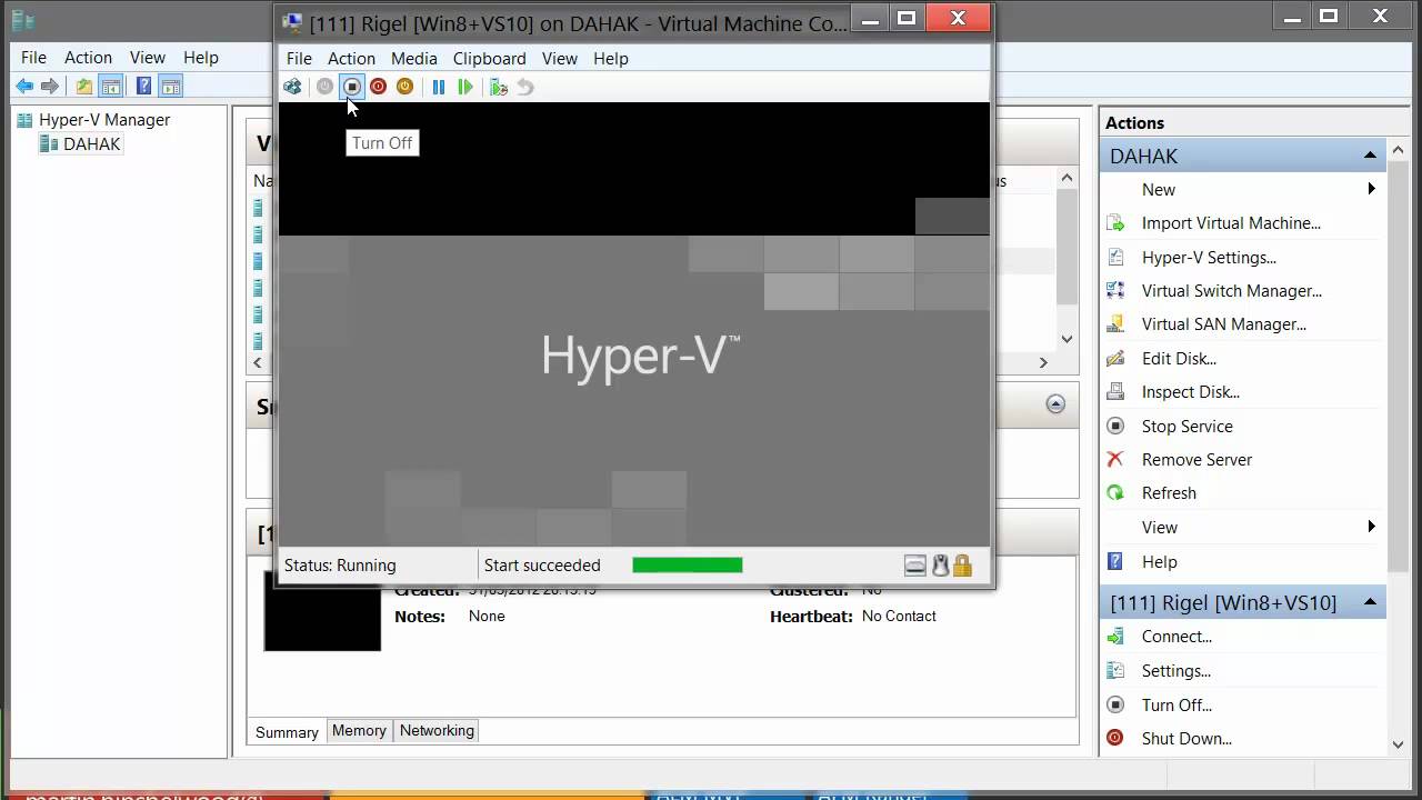 Boot Windows 8 in Hyper-V in under 10 seconds - YouTube