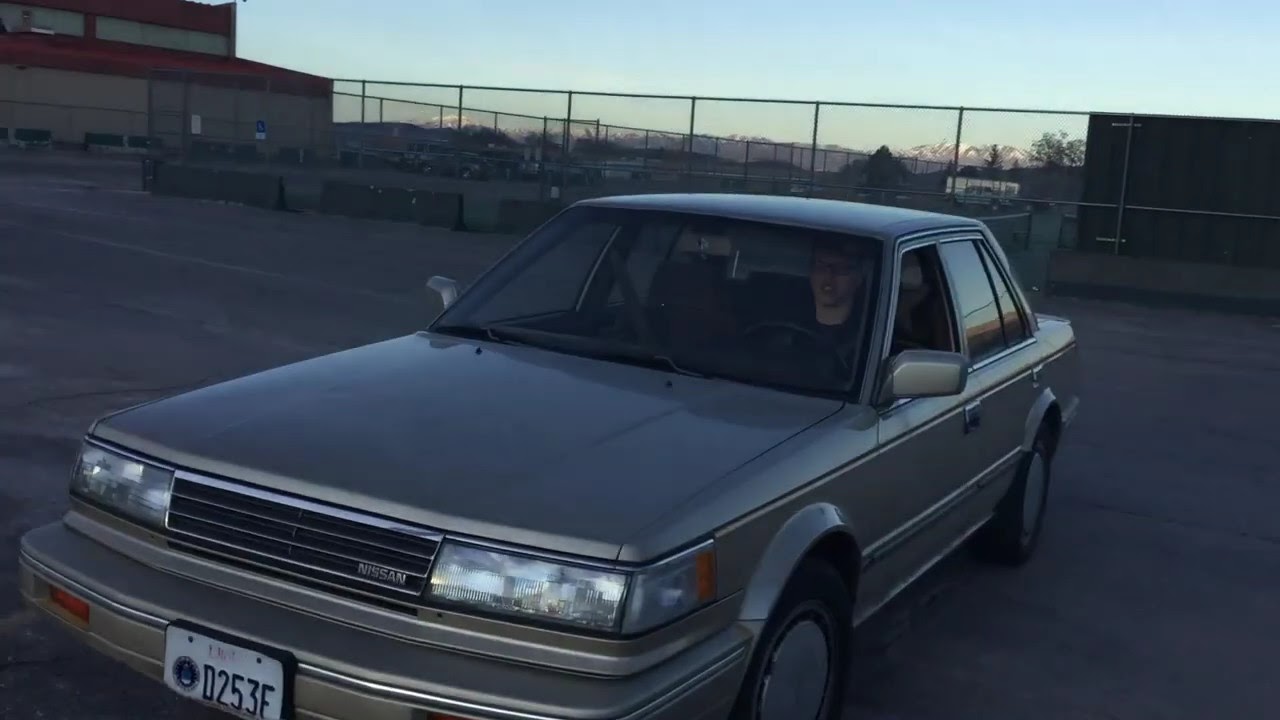 1988 Nissan Maxima Drifting - YouTube