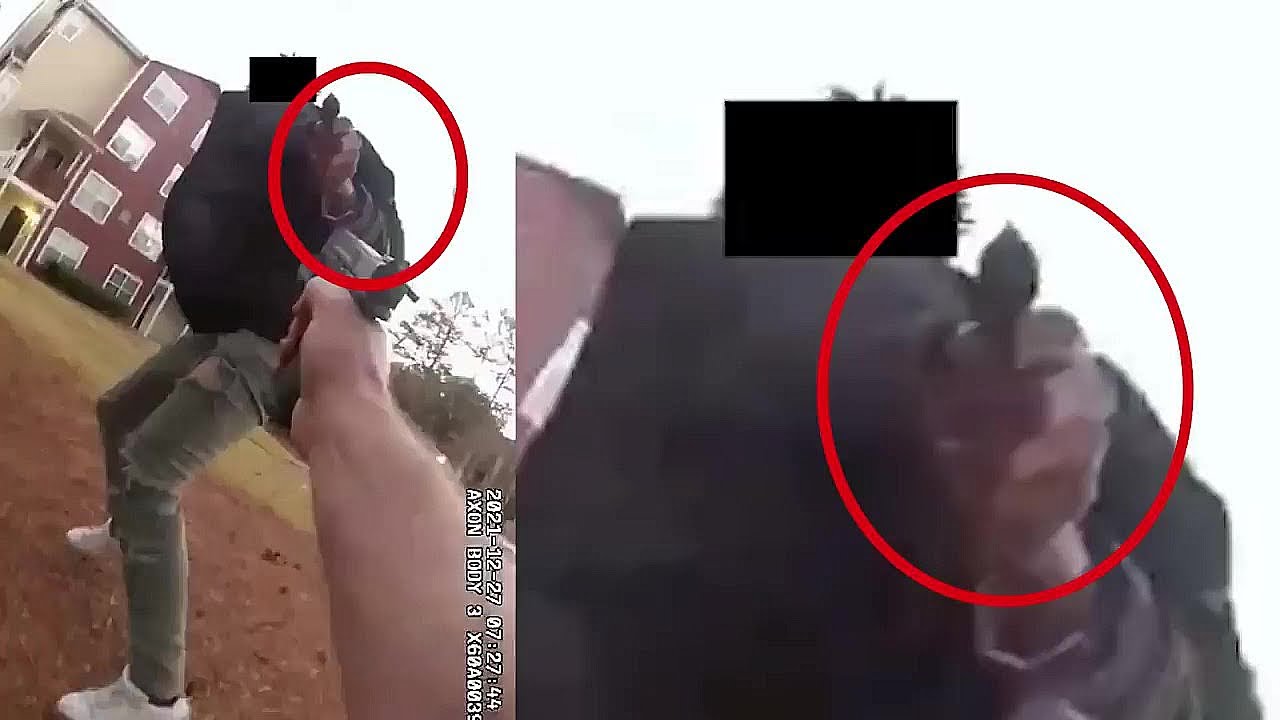 14 year old Shoots Officer Point Blank During Foot Pursuit - YouTube