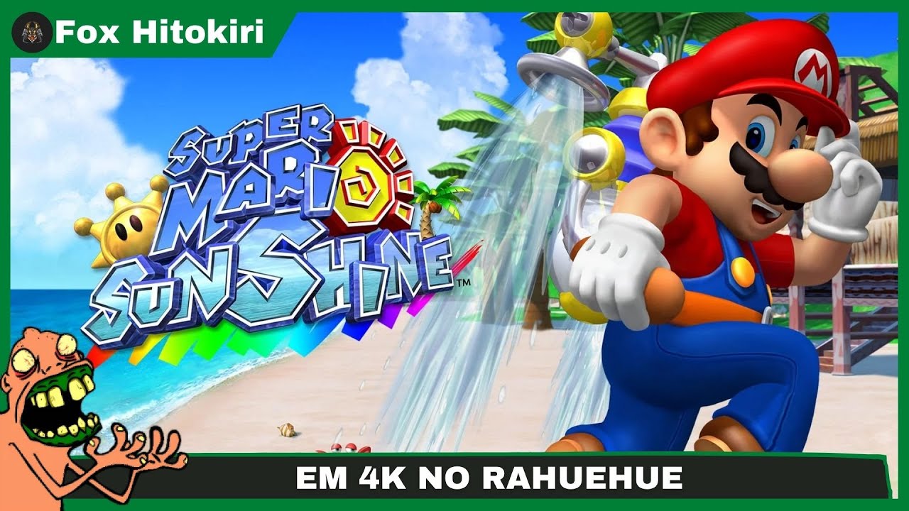 Super Mario Sunshine em 4k no Xbox Series X - YouTube