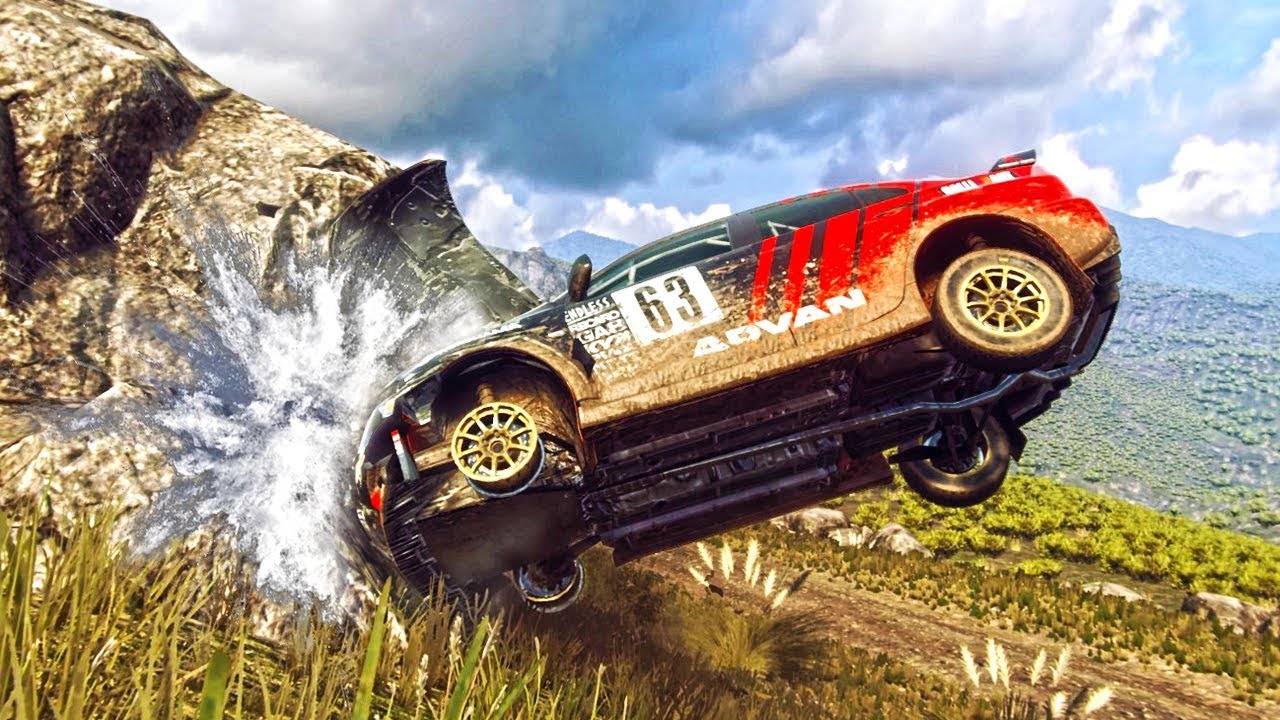 Crash Compilation / Testing Physics (PC HD) - Dirt Rally 2.0 - YouTube