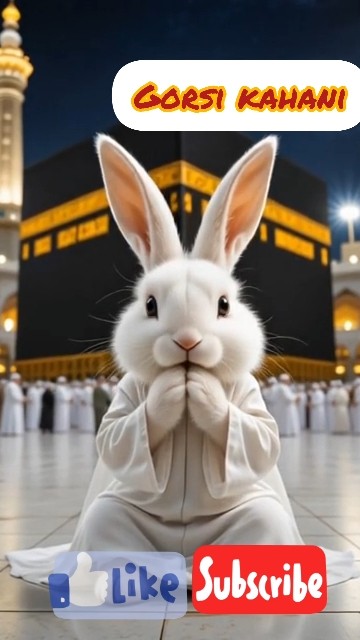 A Noble White Rabbit’s Arabian Journey: From Feasting to Faith"# ...