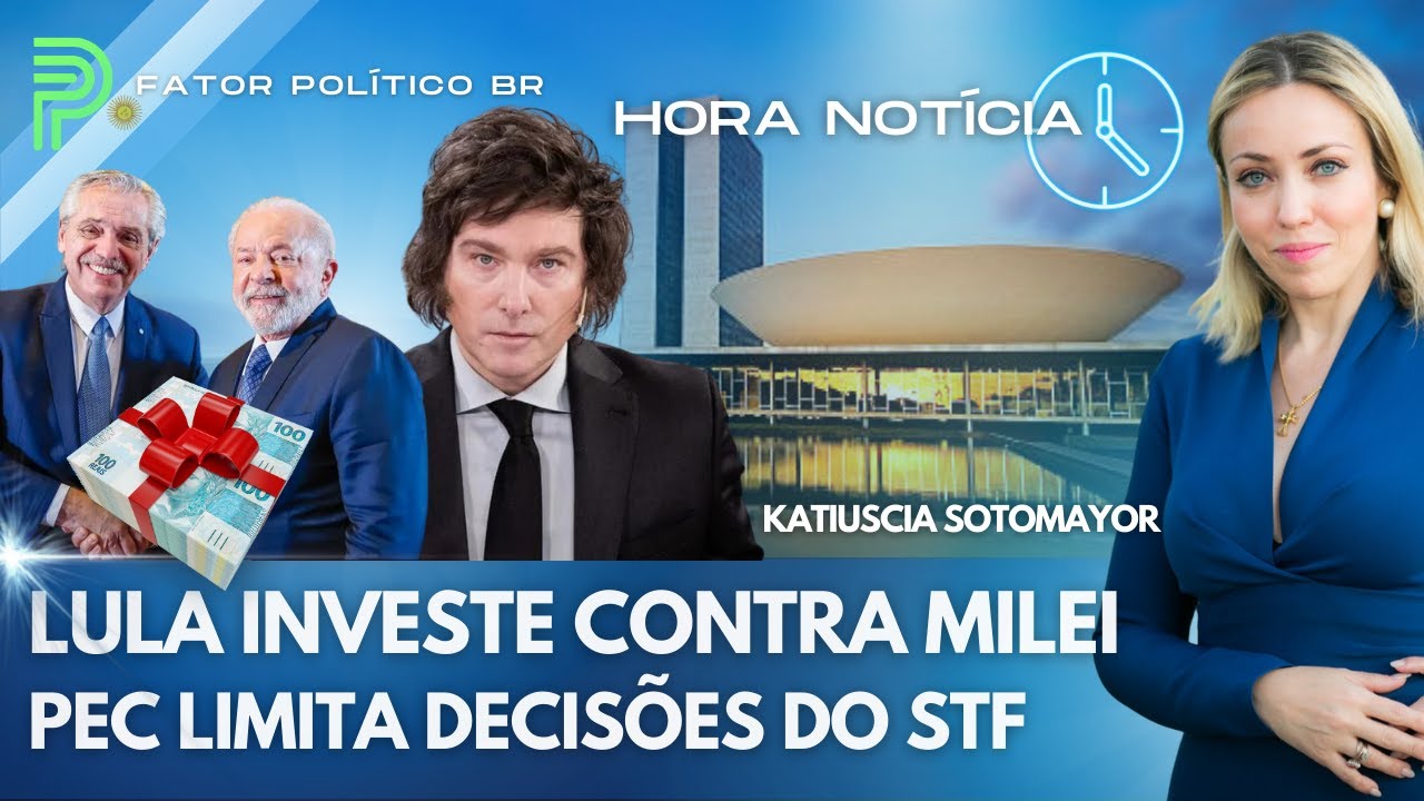 Lula investe contra Milei / CCJ do Senado aprova PEC que limita poderes do STF / Frente Invasão ...
