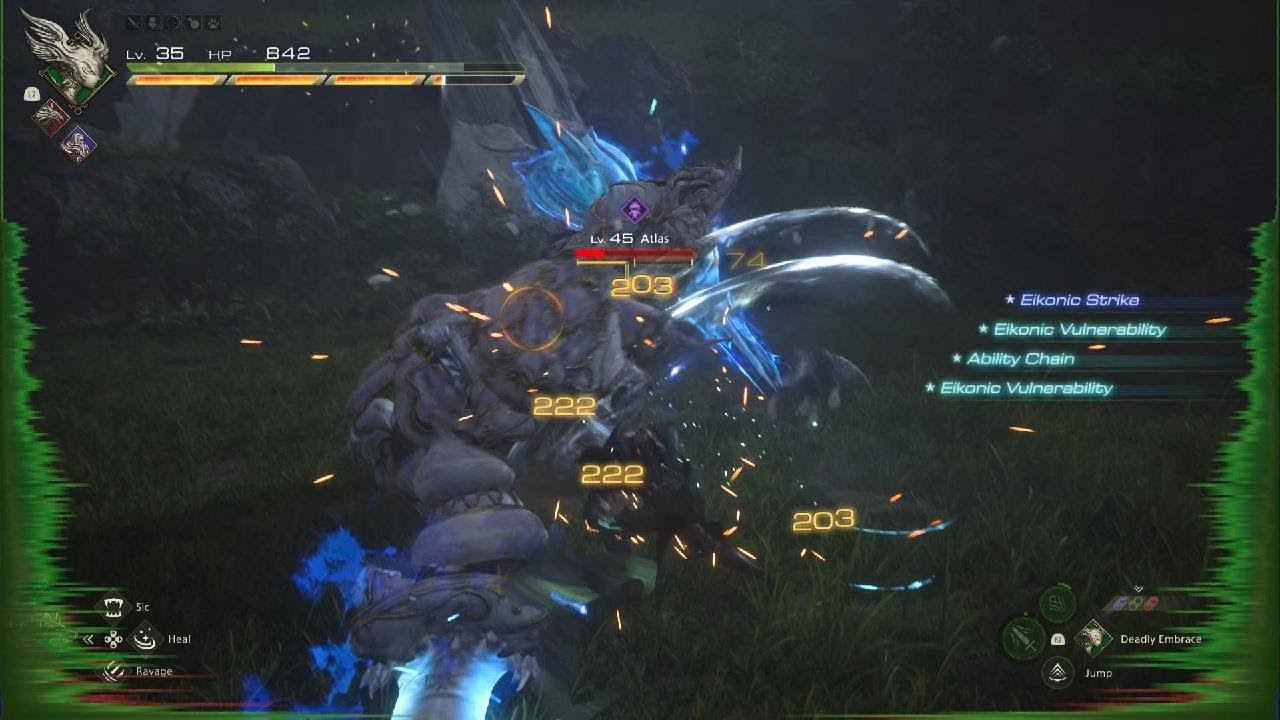 FF16 ATLAS LVL 35 KILL XUR NURT - YouTube