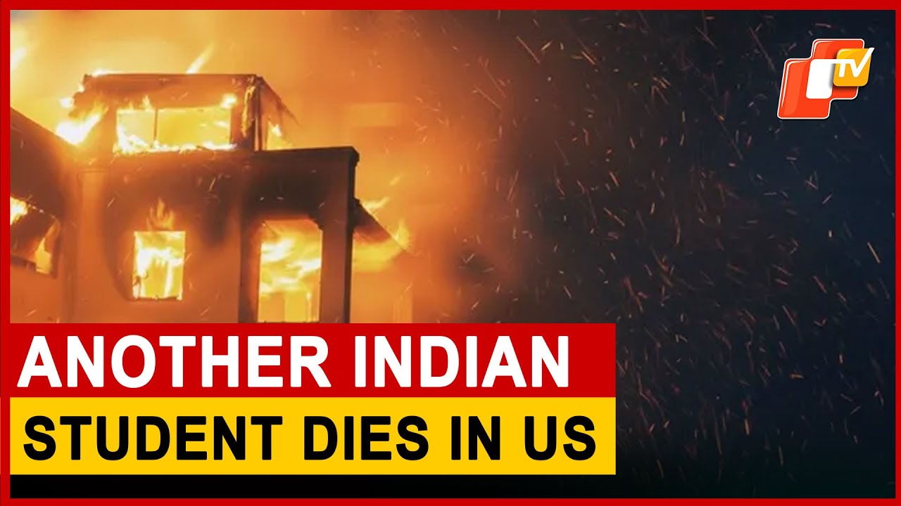 24-Year-Old Indian Student Dies In House Fire In US - YouTube