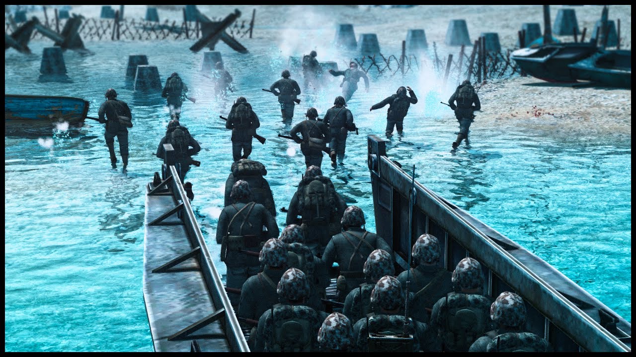 Amphibious Castle Assault! Brutal Never-ending Marine Landing - YouTube