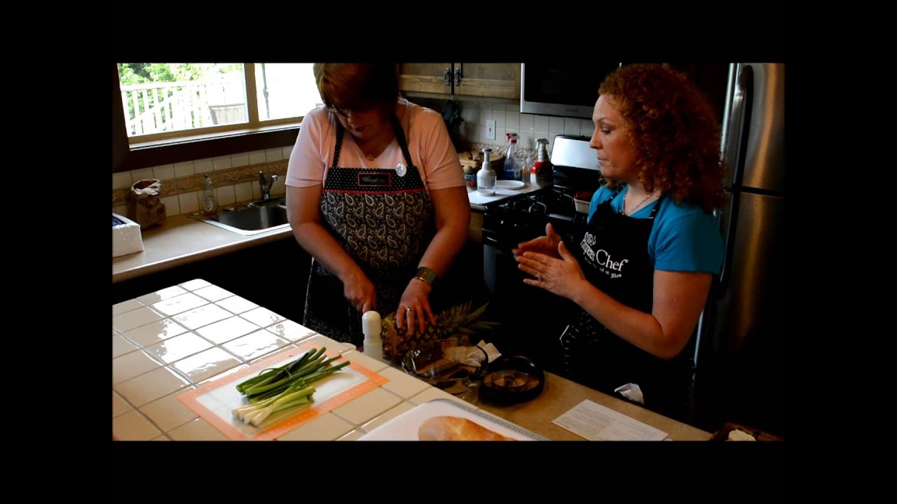Pampered Chef First Cooking Show Part 1 - YouTube