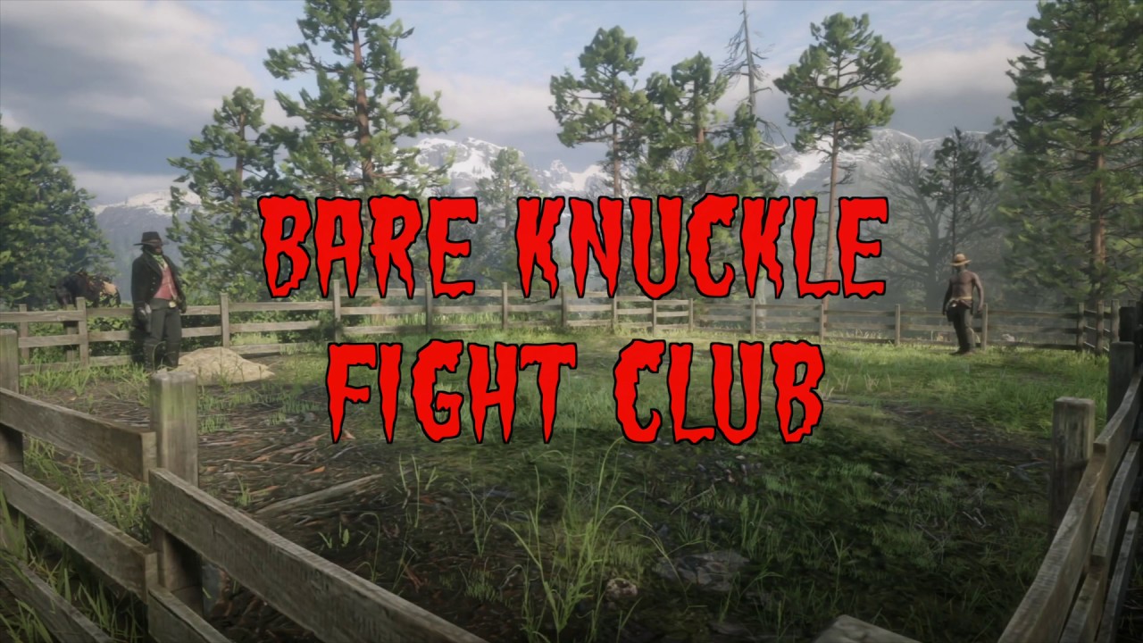 Bare Knuckle Fight Club - MG vs KingKris - Red Dead Redemption 2 Fist ...