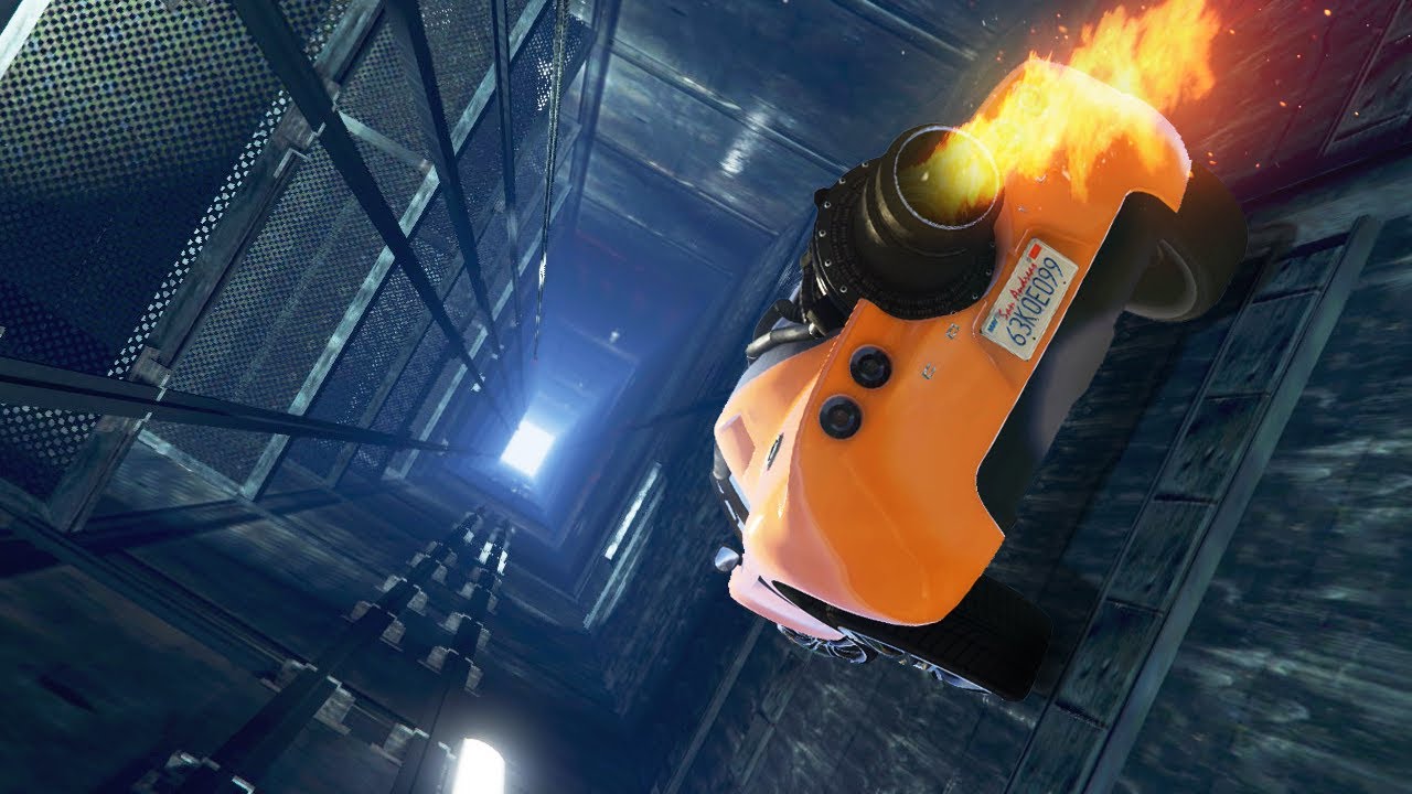 EXTREME ELEVATOR RACING! (GTA 5 Funny Moments) - YouTube