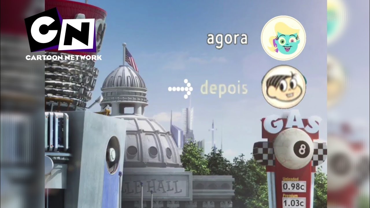 Cartoon Network Brazil City Era Agora/Depois: Praia Monstro To Turma Da ...