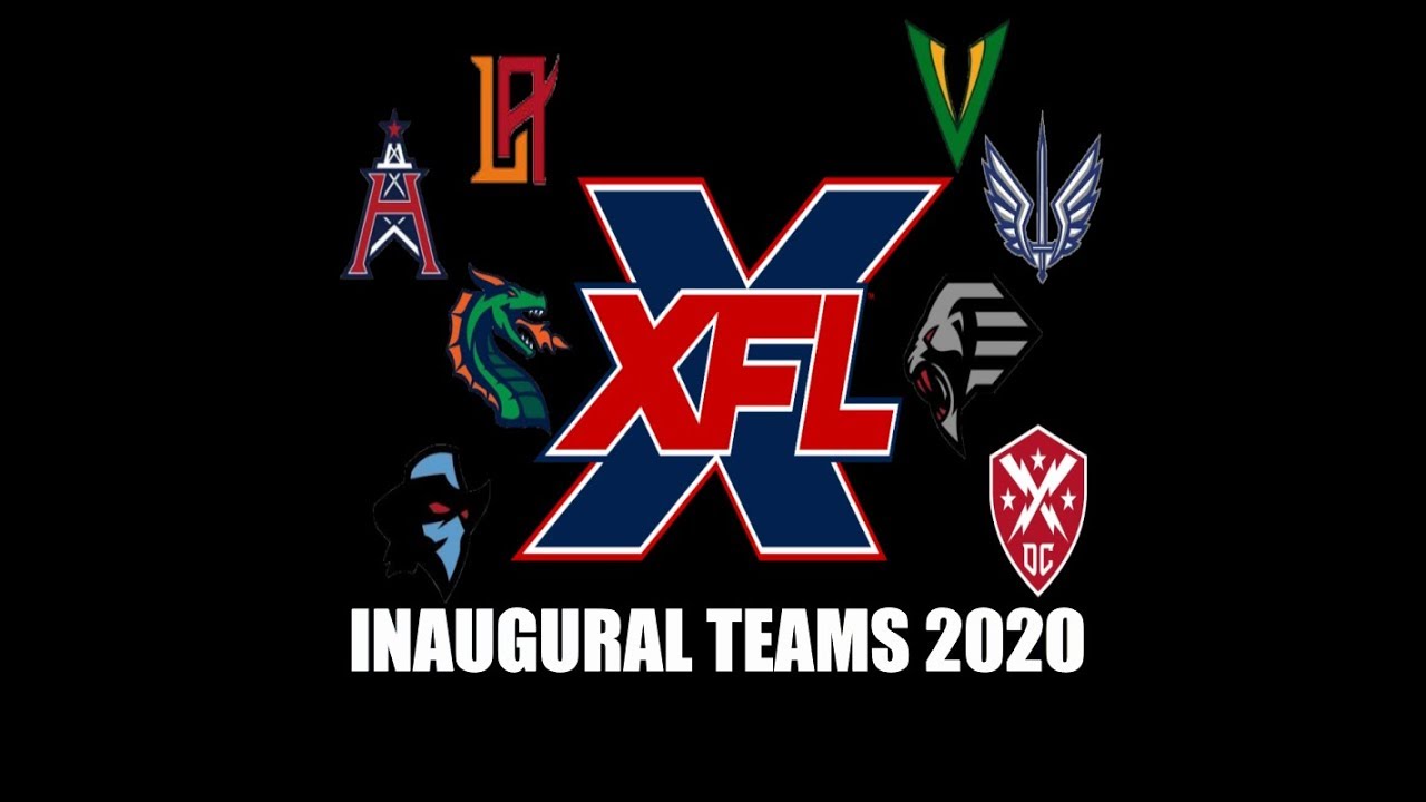 XFL - Inaugural Teams 2020 - YouTube