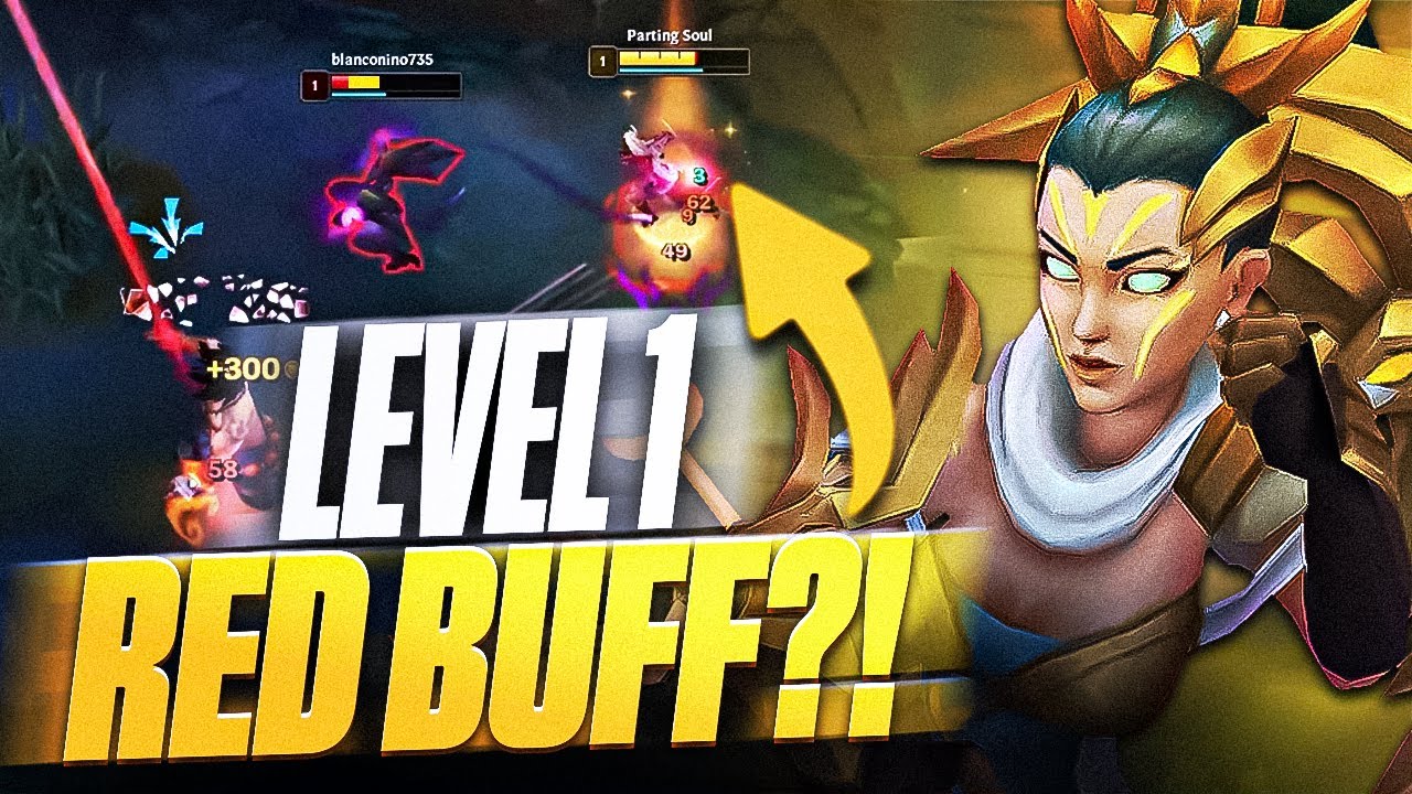 I FLASHED FOR LVL 1 RED BUFF - EDUCATIONAL GAMEPLAY - YouTube