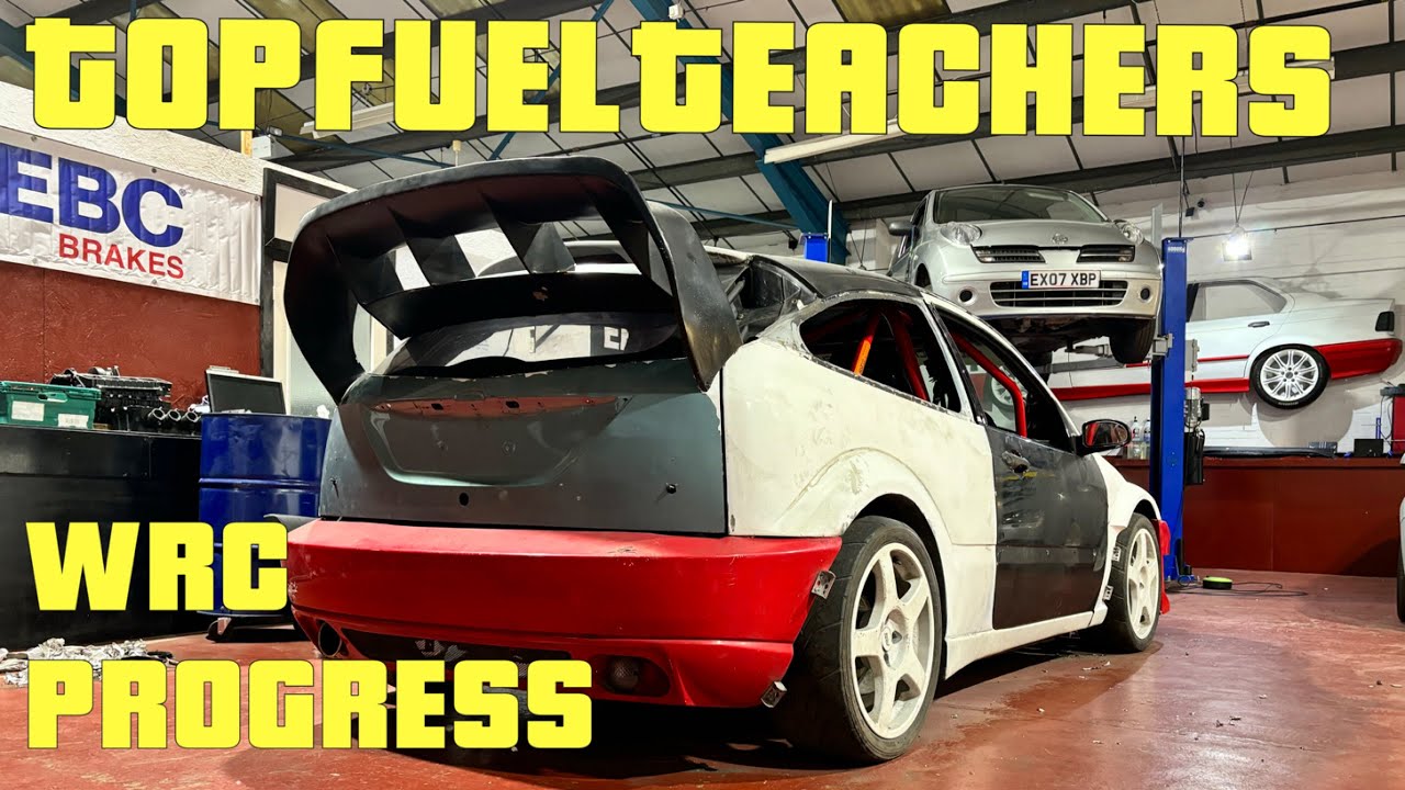 TOP FUEL TEACHERS MORE PROGRESS WITH THE WRC PROJECT - YouTube