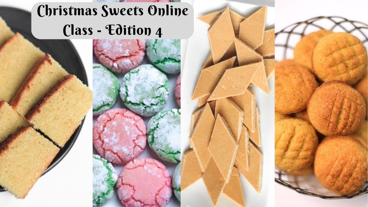 Christmas Sweets Online Class - Edition 4 - www.bakealish.com - YouTube