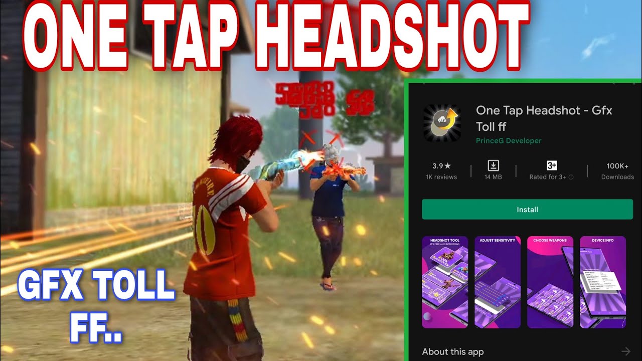 One Tap Headshot —GFX Toll ff | Headshot gfx tool ff app 🔥 Gaming Bot 2 ...