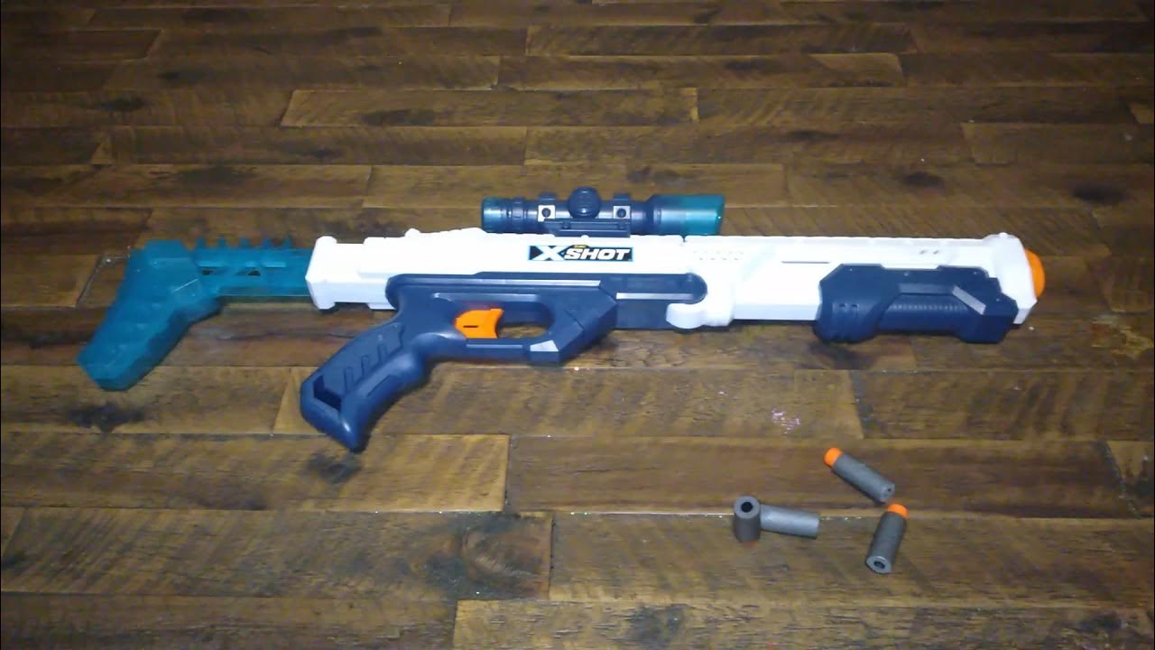 modification overview of X-shot Hawkeye #nerf#xshot#modification - YouTube