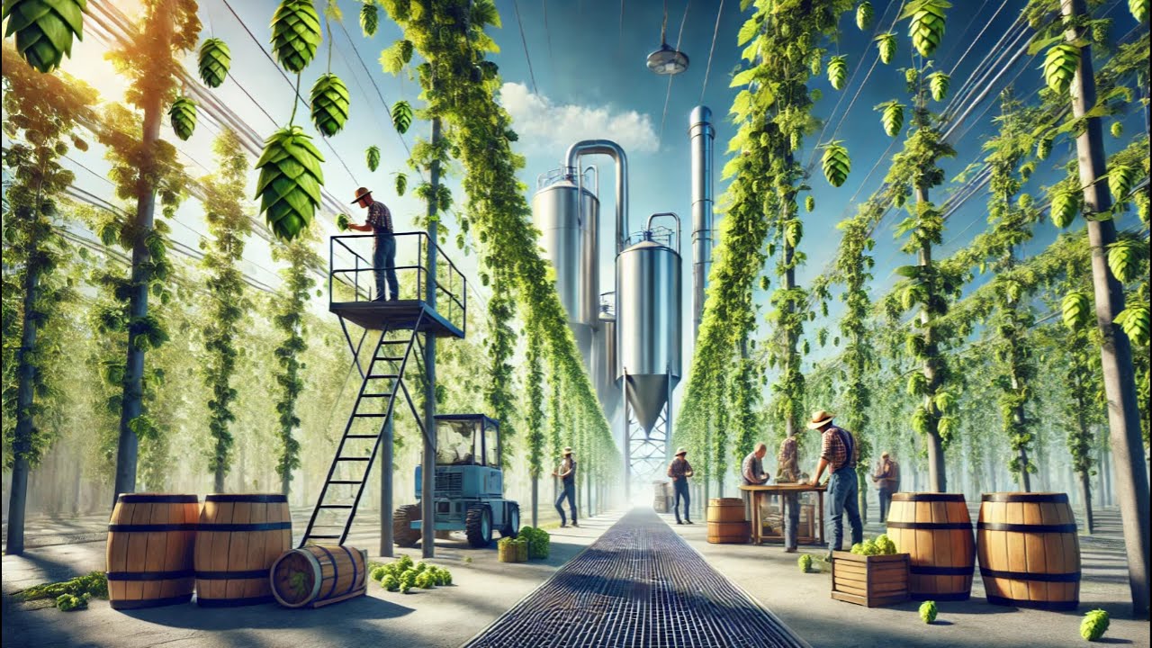 Exploring the Perfect Beer-Making Process – From Farm to Brewery - YouTube