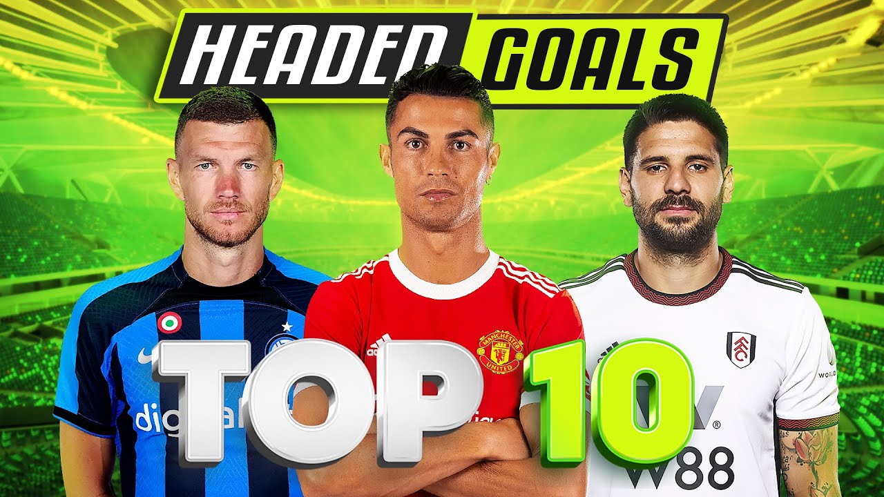 Top 10 Players with Most HEADED Goals in the Last 5 Years - YouTube