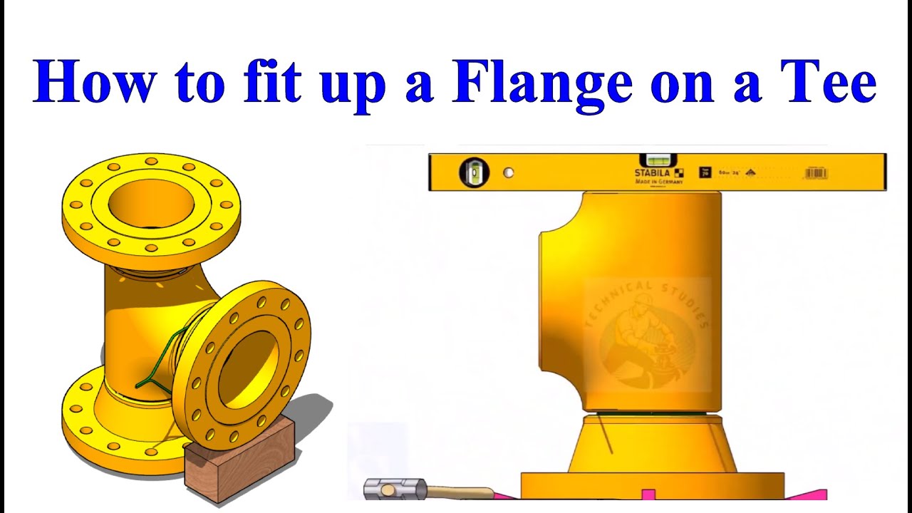 Tee to Flange Fit up Advanced Training - YouTube