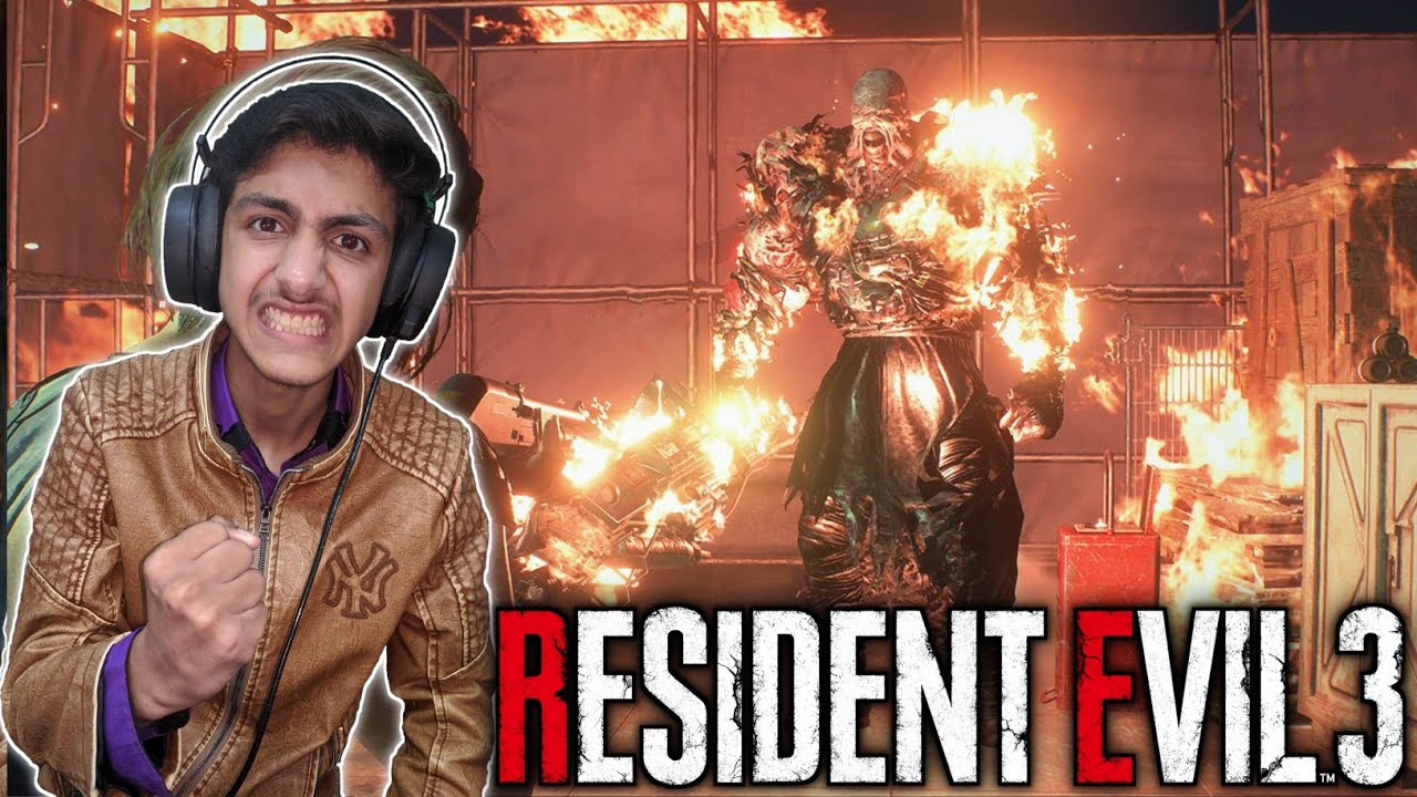 Destroying Nemesis In Resident Evil 3 Remake | BOSS Fight | #RE3 Remake ...