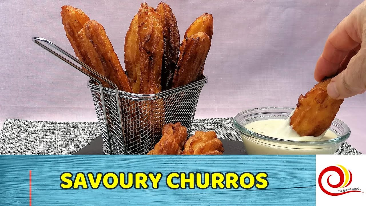 How to make SAVOURY CHURROS - YouTube