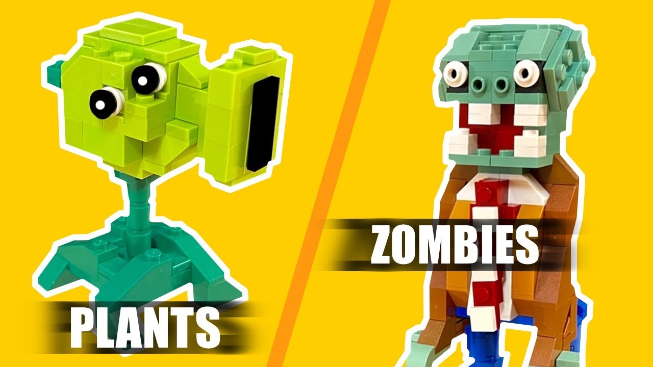 I Made LEGO Plants vs Zombies - YouTube