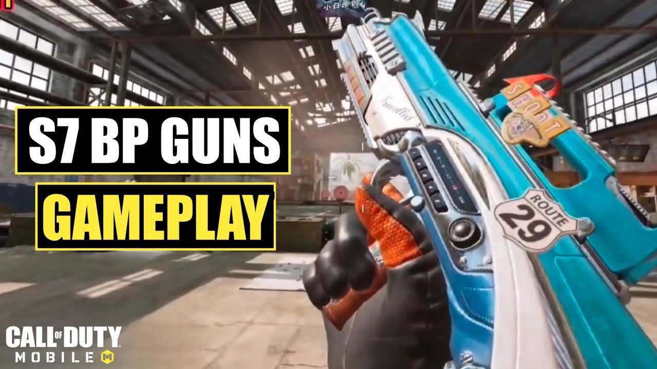 *NEW* Codm Season 7 Battle Pass Guns Gameplay | Season 7 Heatwave - YouTube