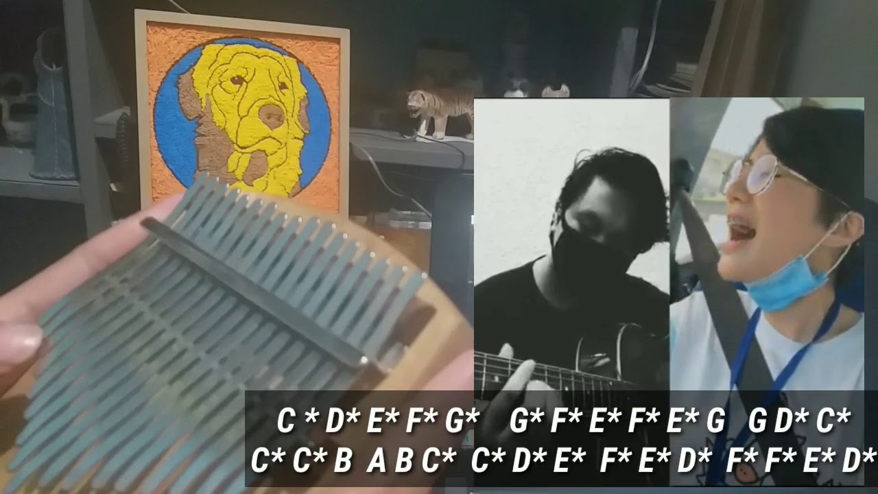 Yu yu Hakusho | Ghost Fighter | Kalimba Tabs - YouTube