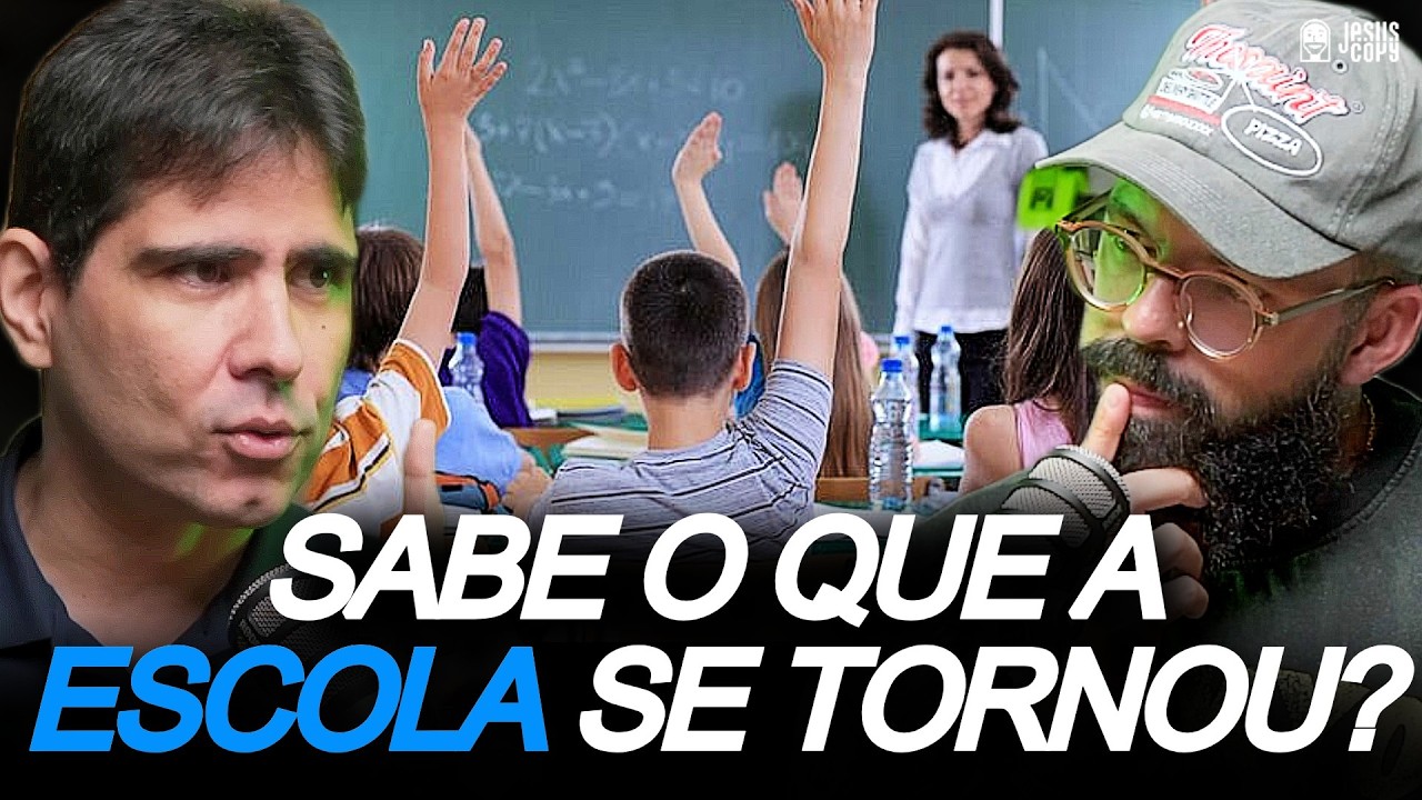 A ESCOLA HOJE SE TORNOU ISSO… - FELIPE FONTES | Podcast Jesuscopy - YouTube
