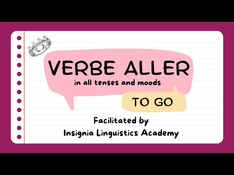 Verb - Aller in all tenses and Moods | Learn French at the best academy ...