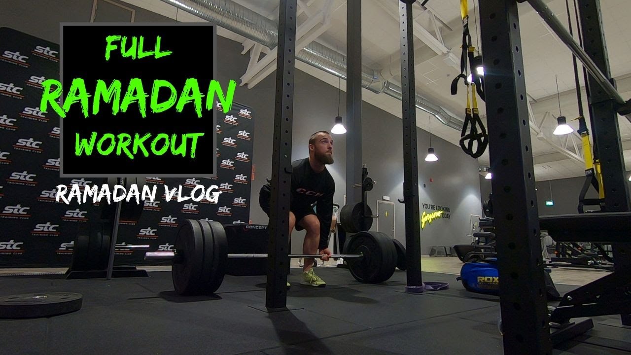 Full Ramadan Workout. Deadlifts & Back Day! - YouTube