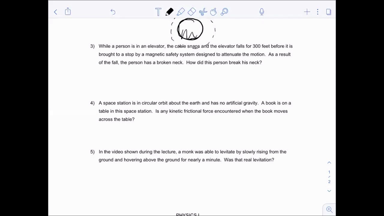 Test 7 - Conceptual: Circular Motion & Gravity - YouTube