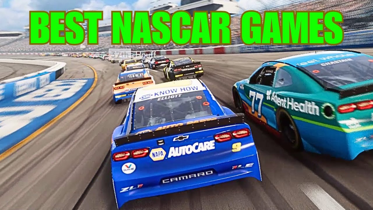 TOP 5 GREATEST NASCAR GAMES EVER MADE - YouTube