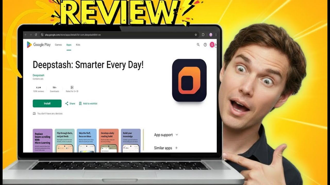 Deepstash App Review 2025 Best Learning App or Scam Evaluation - YouTube