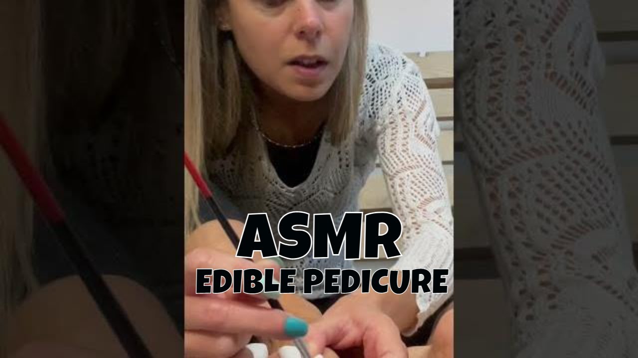 ASMR EDIBLE PEDICURE | WHISPERED SPA ROLEPLAY | FEET ASMR WHISPERING ...