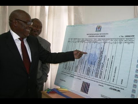 Jinsi ya kuhakiki cheti cha kuzaliwa RITA - YouTube