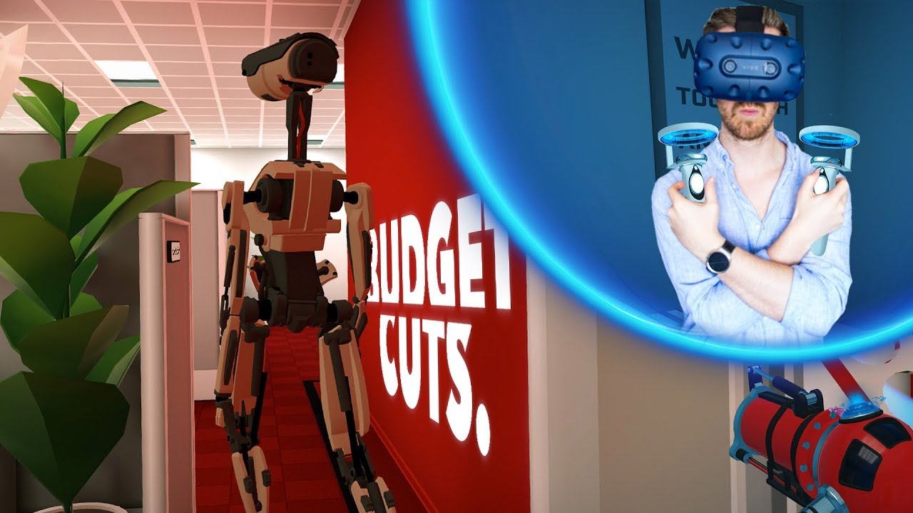 BECOME JAMES BOND IN VIRTUAL REALITY | Budget Cuts VR #1 - HTC Vive ...