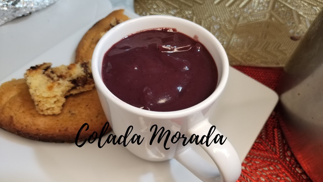 Deliciosa Colada Morada Ecuatoriana Receta Original | Paso a Paso y Muy ...