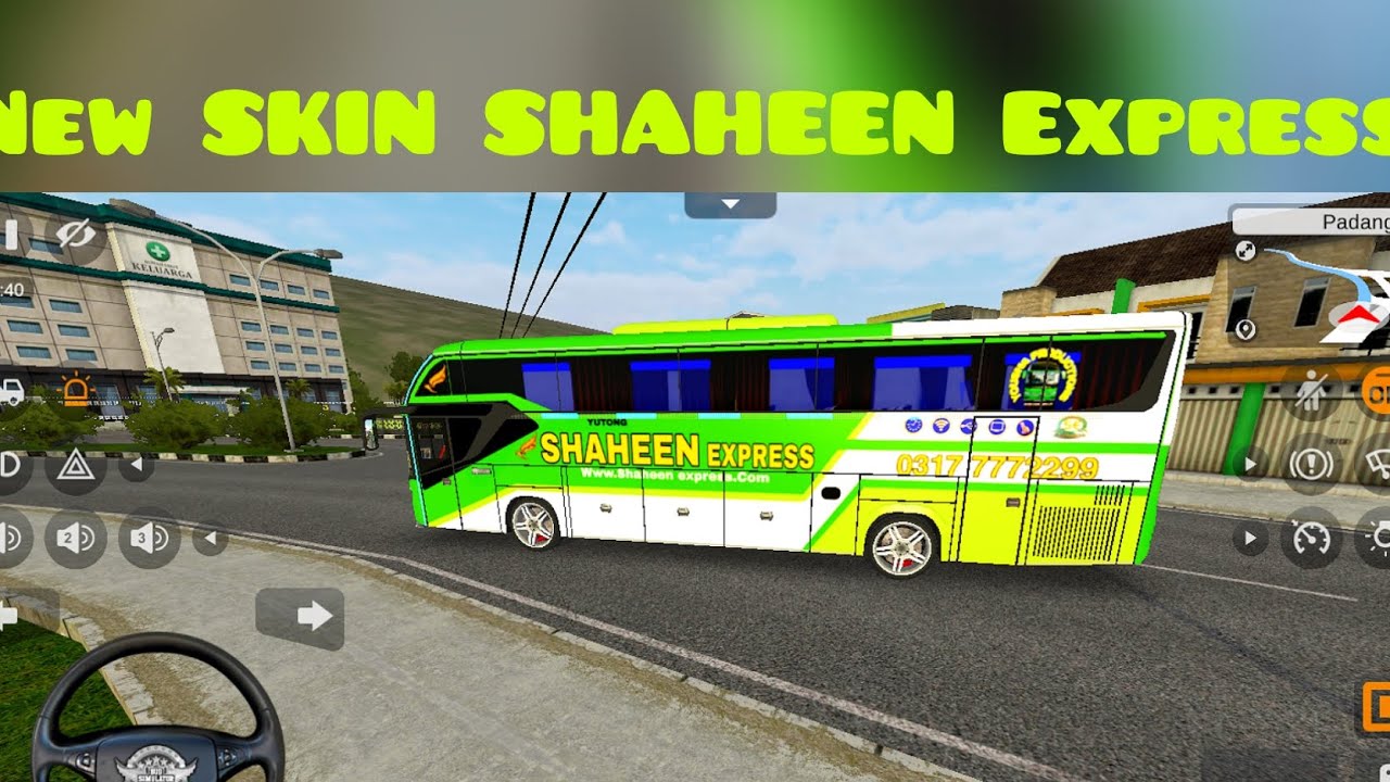 BUS SIMULATOR NEW SKIN SHAHEEN EXPRESS ## BUS GAMES - YouTube