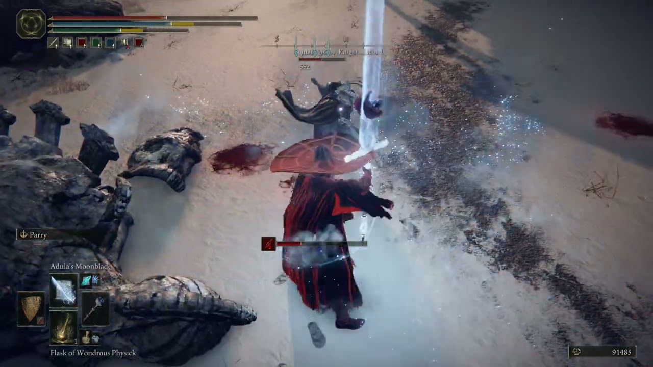 Elden Ring.Juno Hoslow knight of blood, location on map and fight-Villa ...