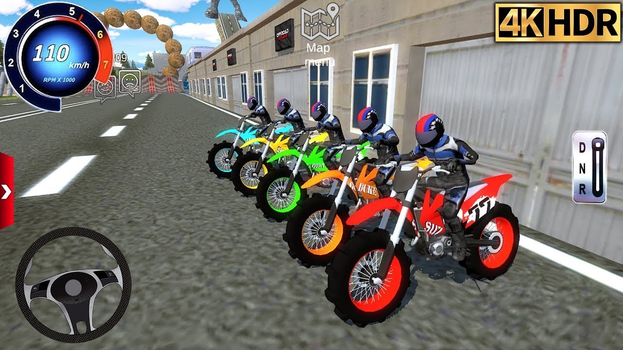 Motor Dirt Bike Extreme Racing Simulator 3D - Stunts Mini Bikes Driving ...