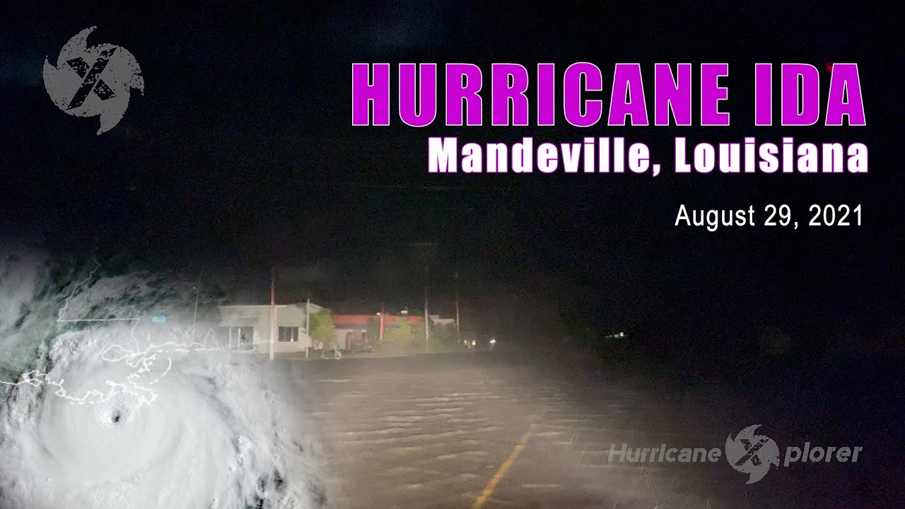 HURRICANE IDA LOUISIANA MANDEVILLE 8.29.2021 / 3.59MIN - YouTube