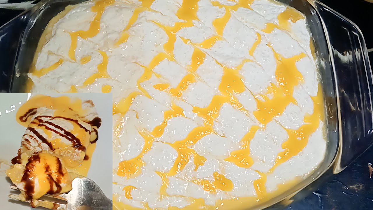 Arabian mango dessert Recipe|| Especially Bari Eid Recipe||Easy and ...